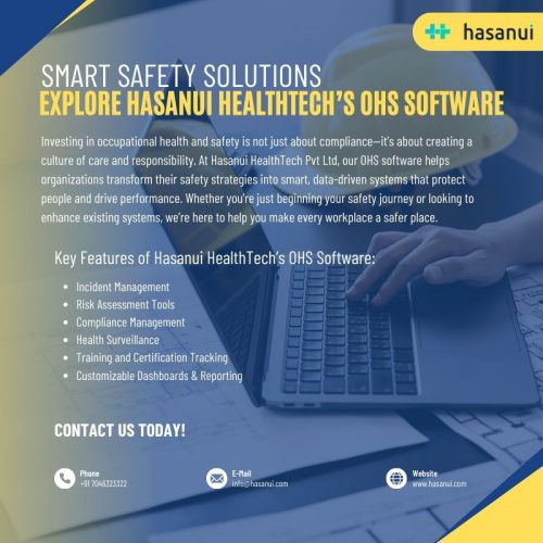 Smart Safety Solutions: Explore Hasanui HealthTech’s OHS Software - Hasanui